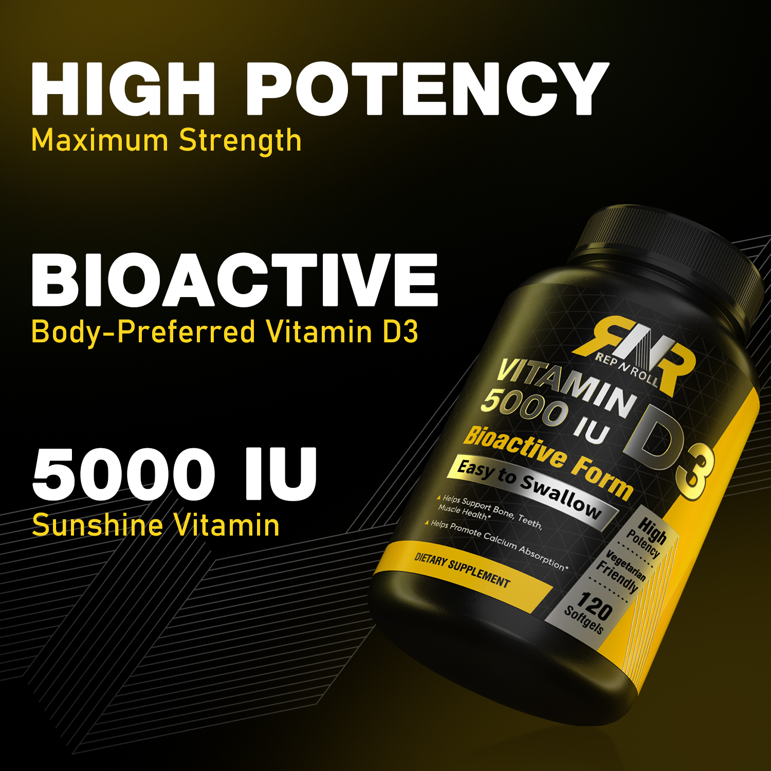 Vitamin D3 - Rep N Roll