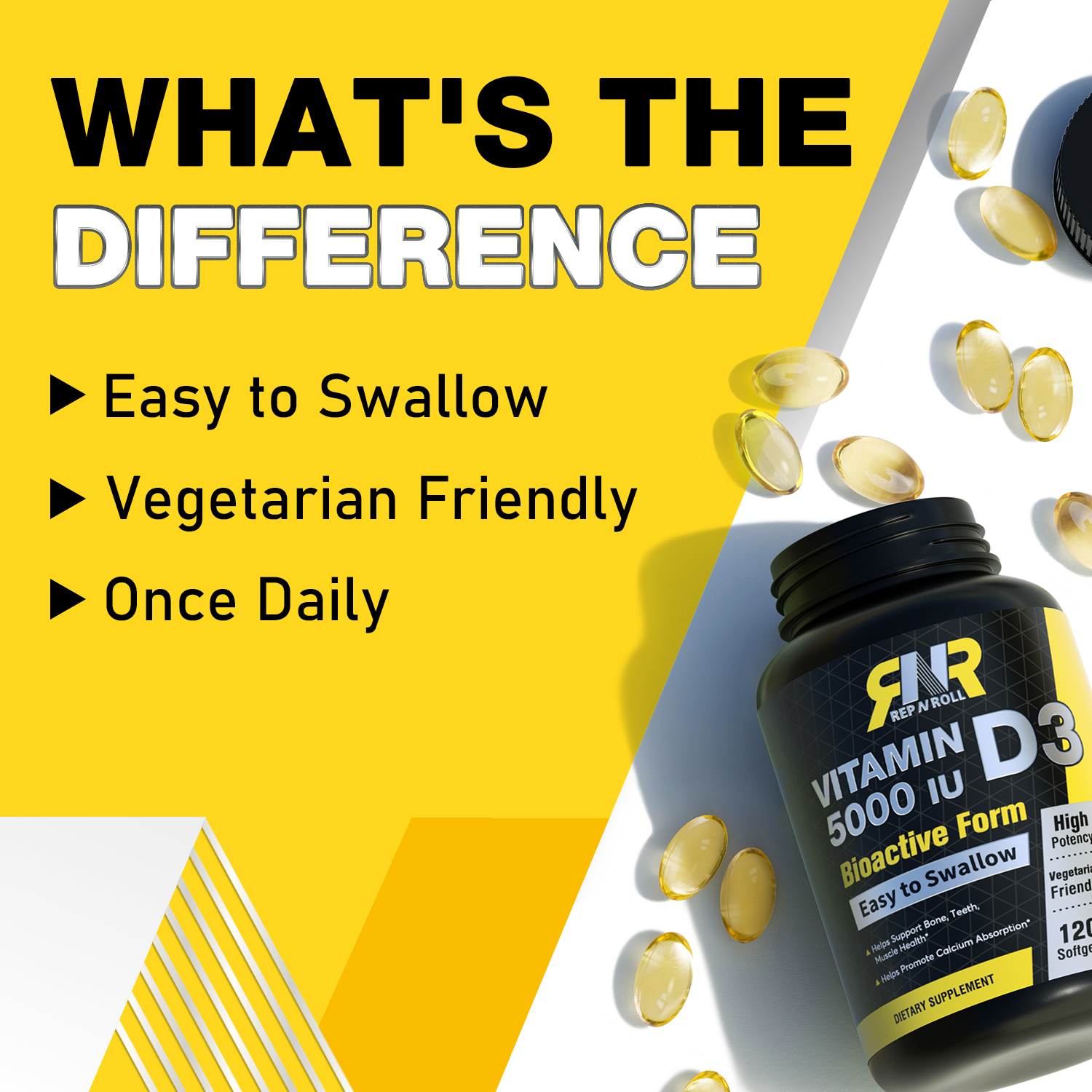 Vitamin D3 - Rep N Roll